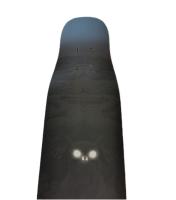 China Canadian Maple Veneer Blank Dancing Longboard Deck 9.5*46inch Size Sustainable for sale