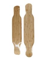 China Stylish Sturdy PRO Quality Plain Wood Longboard  Downhill Freeride Longboard for sale