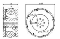 China 9 Inch 228mm Mecanum Wheel for sale