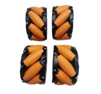 China Heavy Load Agv Heavy Duty Omni Directional Casters 7inch Customization for sale