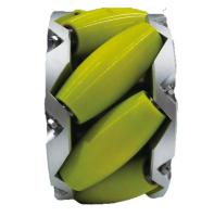 China Aluminium Compatible Omni Directional 9inches Mecanum Wheel for sale