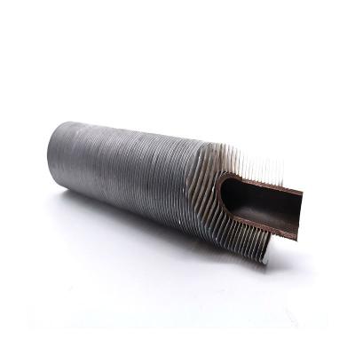 China Aluminum Copper Embedded Fin Tube Smls Grooved Electro Spray Treatment for sale