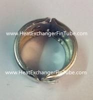 China Aluminum Circular Tube Supports For Cooling Embedded Fin Tube for sale