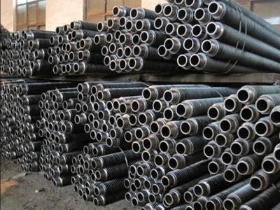 China Heat Exchanger Fin Tube with 10mm Fin Height and Up To 2.5 MPa Pressure Rating Using Aluminum 1050-6063 Fin Material for sale