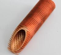 China B111 C12200 OD 1'' Tube Carbon Steel / Copper Extruded Finned Tubes for sale