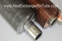 China Helicoidal Groove Cooling Embedded Fin Tube Machine , G Type Alu & Copper for sale