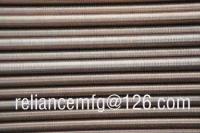 China SB338 G.2 Seamless Titanium Heat Exchanger Fin Tube , 30FPI Integral Low Finned Tubes for sale