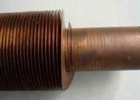 China Seamless Ferritic A213 TP316  Helical Finned Tube Heat Pipe for sale