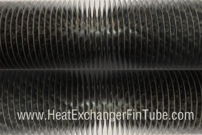 China TP304 / 304L SMLS Stainless Steel Crimped fin tube , OD15.88mm for sale