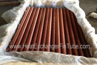 China Solid / Plain CuNi 90 /10 Shape Type Cooper Fin Tube OD25.4X1.5WT L for sale
