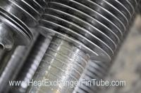 China Continuous helical welded heat exchanger fin fube SA213-TP304H NPS 2'' X SCH80S for sale