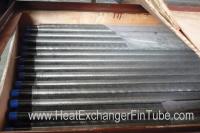 China TP304 / 304L SMLS Stainless Steel Spiral fin tube OD16X1.5WT L Type for sale