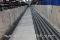 China Tension Wound Single Row Flat Fin Tube For Air Cooled Condenser for sale