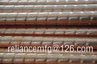 China Extrusion Corrugated Seamless B111 C12200 Spiral Copper Low Fin Tube For Heat Exchanger for sale