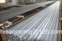 China Air Cooler Aluminum 6063 Extruded Fin Tube With Free Middle Ends for sale