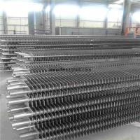 China HH Square Fin Tube Thickness 65mm Rectangular Plate for sale