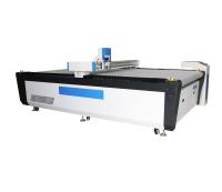 China 1625 Blue Oscillating Knife Cutting Machine For Making Gasket for sale