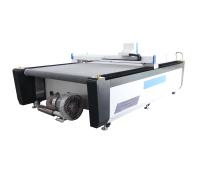China 1625 Blue Oscillating Knife Cutting Machine For Making Gasket for sale