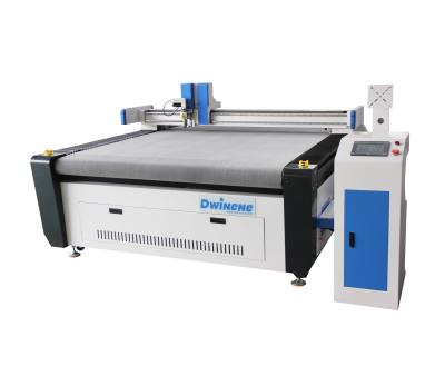 China 1625 Blue Oscillating Knife Cutting Machine For Making Gasket for sale