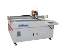 China Fabric Leather Oscillating Knife Cutter Garment Pattern Cutting Machine for sale