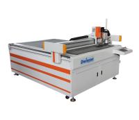 China Fabric Leather Oscillating Knife Cutter Garment Pattern Cutting Machine for sale