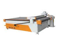 China Leather CNC Oscillating Knife Cutting Machine Automatic Foam for sale