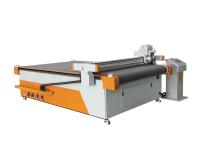 China Leather CNC Oscillating Knife Cutting Machine Automatic Foam for sale