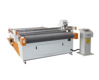China Leather CNC Oscillating Knife Cutting Machine Automatic Foam for sale