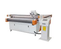 China Leather CNC Oscillating Knife Cutting Machine Automatic Foam for sale