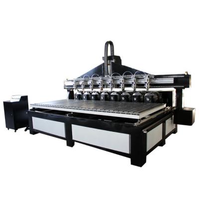 China 8 head 8 rotary axis woodworking cnc router machine for non-metal for sale