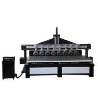 China 8 head 8 rotary axis woodworking cnc router machine for non-metal for sale