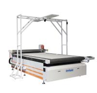 China Leather Oscillating Knife Cutting Machine For CNC Router 3 Phase With CCD for sale