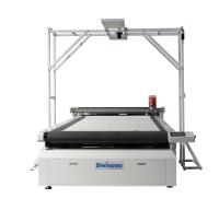 China Leather Oscillating Knife Cutting Machine For CNC Router 3 Phase With CCD for sale