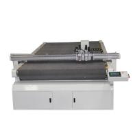 China EPS Foam Fabric Leather CNC Oscillating Cutting Machine for sale