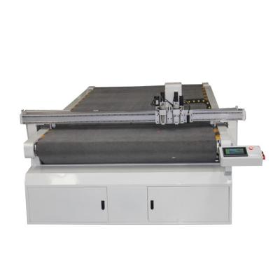 China EPS Foam Fabric Leather CNC Oscillating Cutting Machine for sale