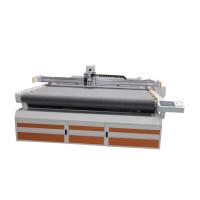 China EPS Foam Fabric Leather CNC Oscillating Cutting Machine for sale