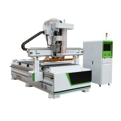 China Cabinet Office Furniture Woodworking Machine CNC Router Ion Line Nesting for sale