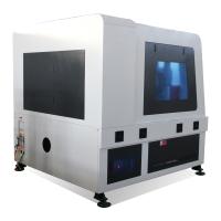 China Closed Type CNC 1kw Fiber Laser Cutter With Cover 1300x900mm for sale