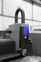 China Metal Sheet Tube Fiber Laser Cutting Machine With Rotary Device for sale