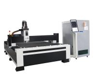 China 1530 Metal Sheet Fiber CNC Laser Steel Cutter 1500x3000mm for sale