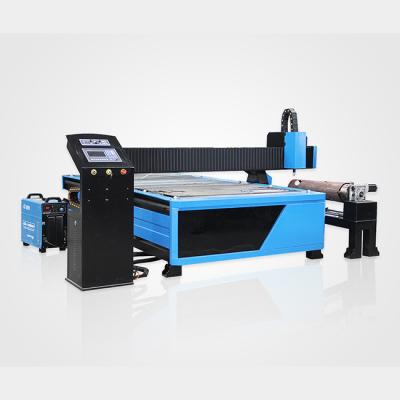 China 1530 Cutting Plasma Machine With Drilling Head For Iron Steel Tube Pipe Plate Sheet for sale