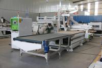 China auto loading and unloading nesting cnc router machine for wood furniture production for sale