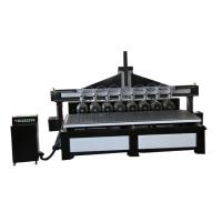China cnc 1325 multiheads four heads processing router mdf cabinet wood carving machine for sale