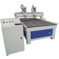 China Double Multihead 4x8 CNC Routers For Woodworking 1300x2500mm for sale
