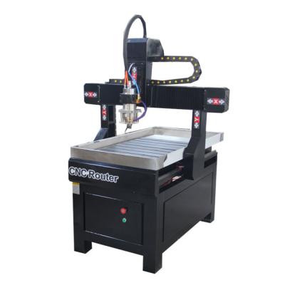 China Desktop Mini 3 Axis CNC Woodworking Machine 6040 6090 for sale