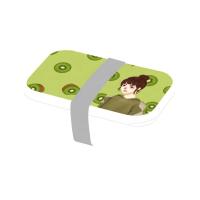 China Kid School Lunchbox Insulated Lunch Box with Spoon and CLASSIC Design Plastic Container for sale