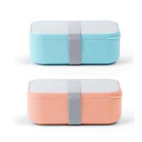 China Brotdose mit Trennwand Kinder Kunsstoff and BPA Free Lunch Box with Movable Divider for sale