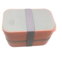 China OEM Takeaway Microwavable Blue Food Container BPA Free Plastic Children Cool Lunch Box for sale