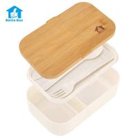 China Bamboo Lid Bento Lunch Box 1000ml Capacity for Healthy Eating and Sustainable Living for sale