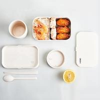 China Convenient Bento Lunch Box for Kids Includes Soup Cup Heat Preservation Bags for sale
